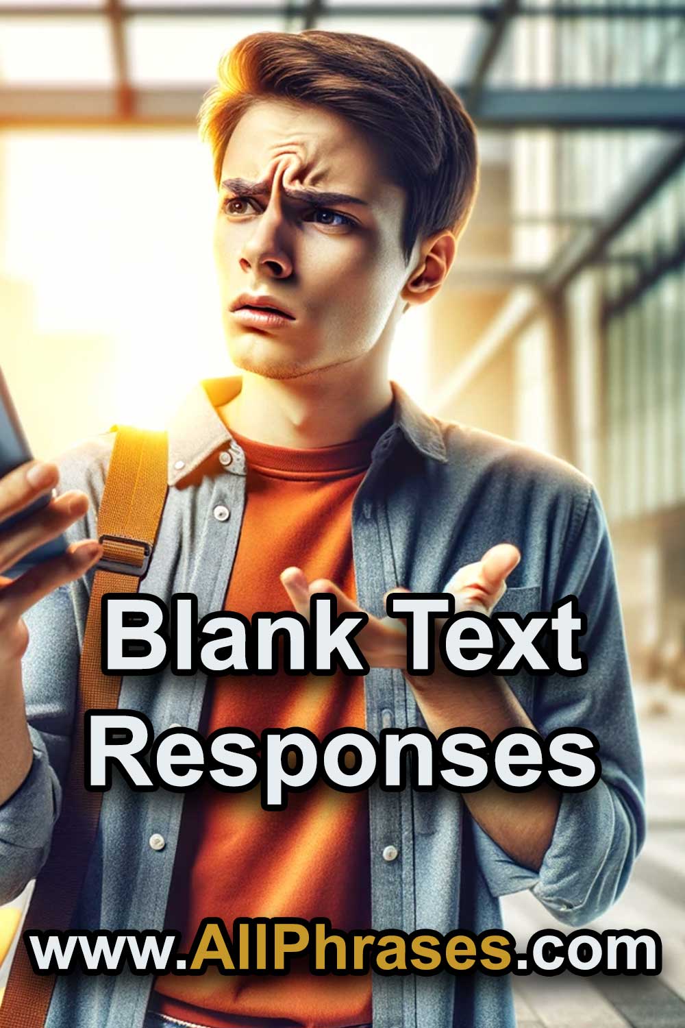 27 Best Responses to a Blank Text Message - All Phrases