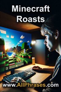 25 Funny Roasts to Say to Minecraft Players - All Phrases