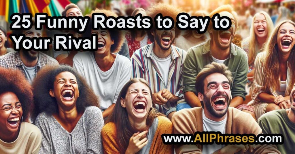 25 Funny Roasts to Say to Your Rival - All Phrases